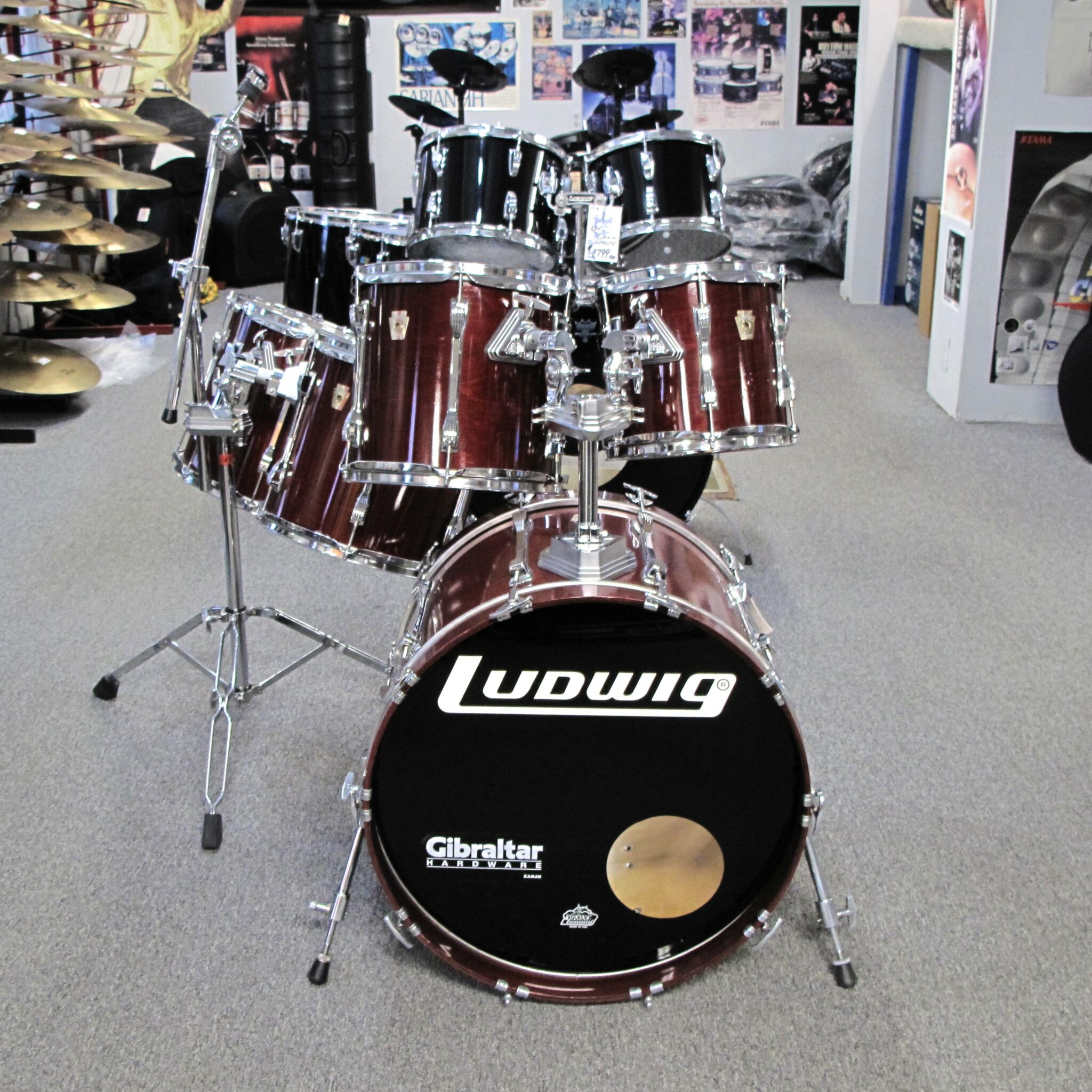 1980s Ludwig Super Classic Shell Pack Vintage At Music Manor