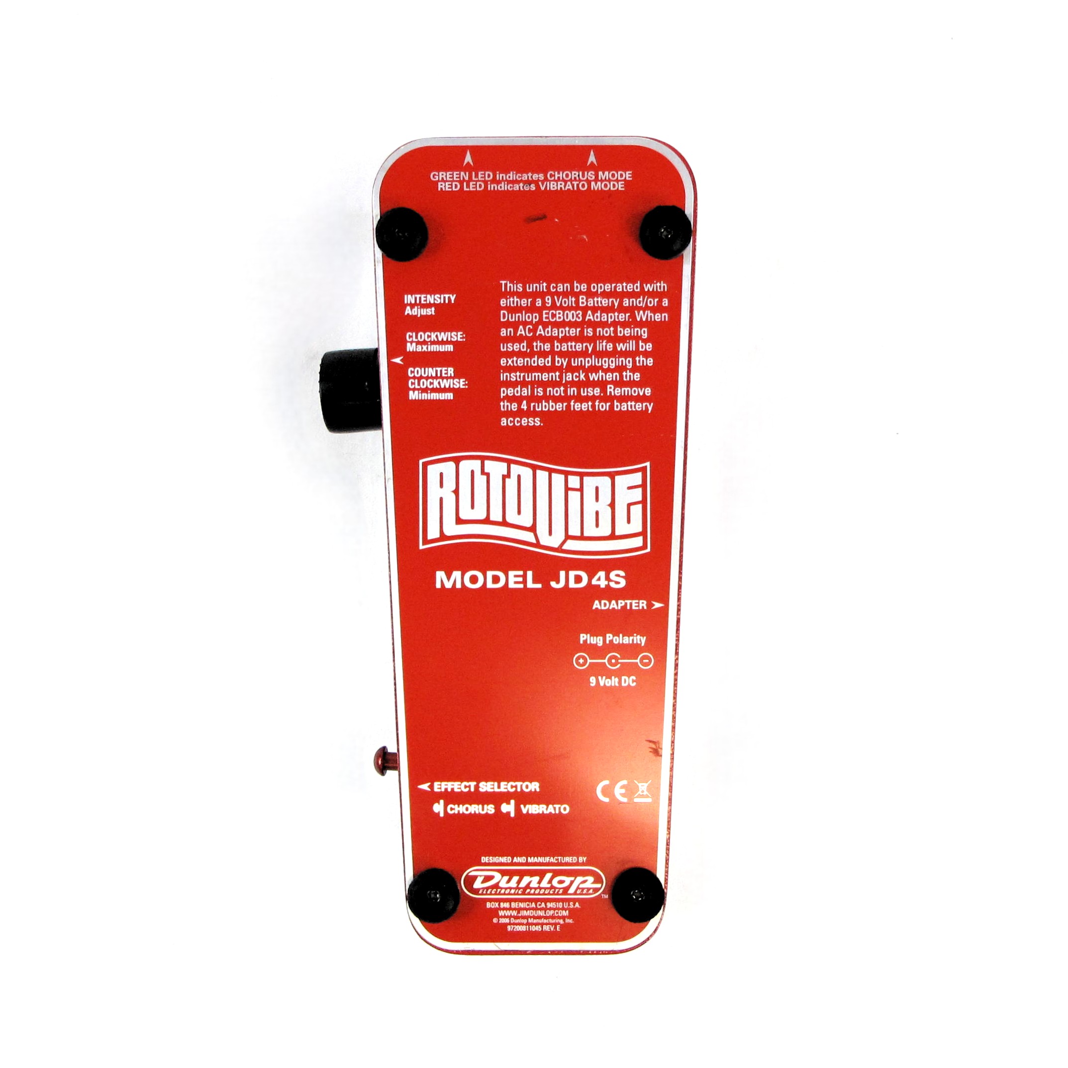 Dunlop JD4S Rotovibe Chorus/Vibrato Used